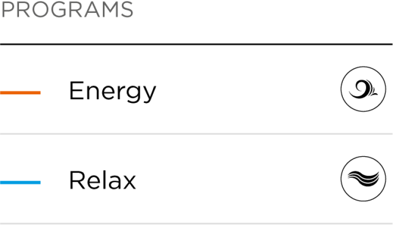 Sensus: Emotional showers, aquatherapy and color therapy